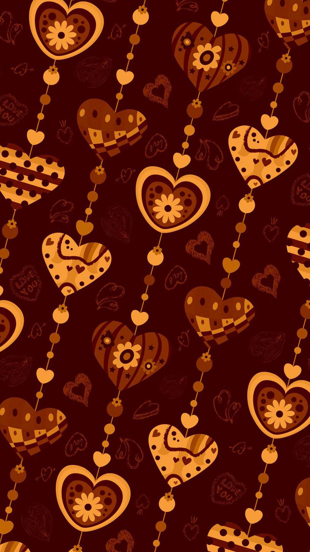 Brown Heart Wallpapers - Top Free Brown Heart Backgrounds - WallpaperAccess