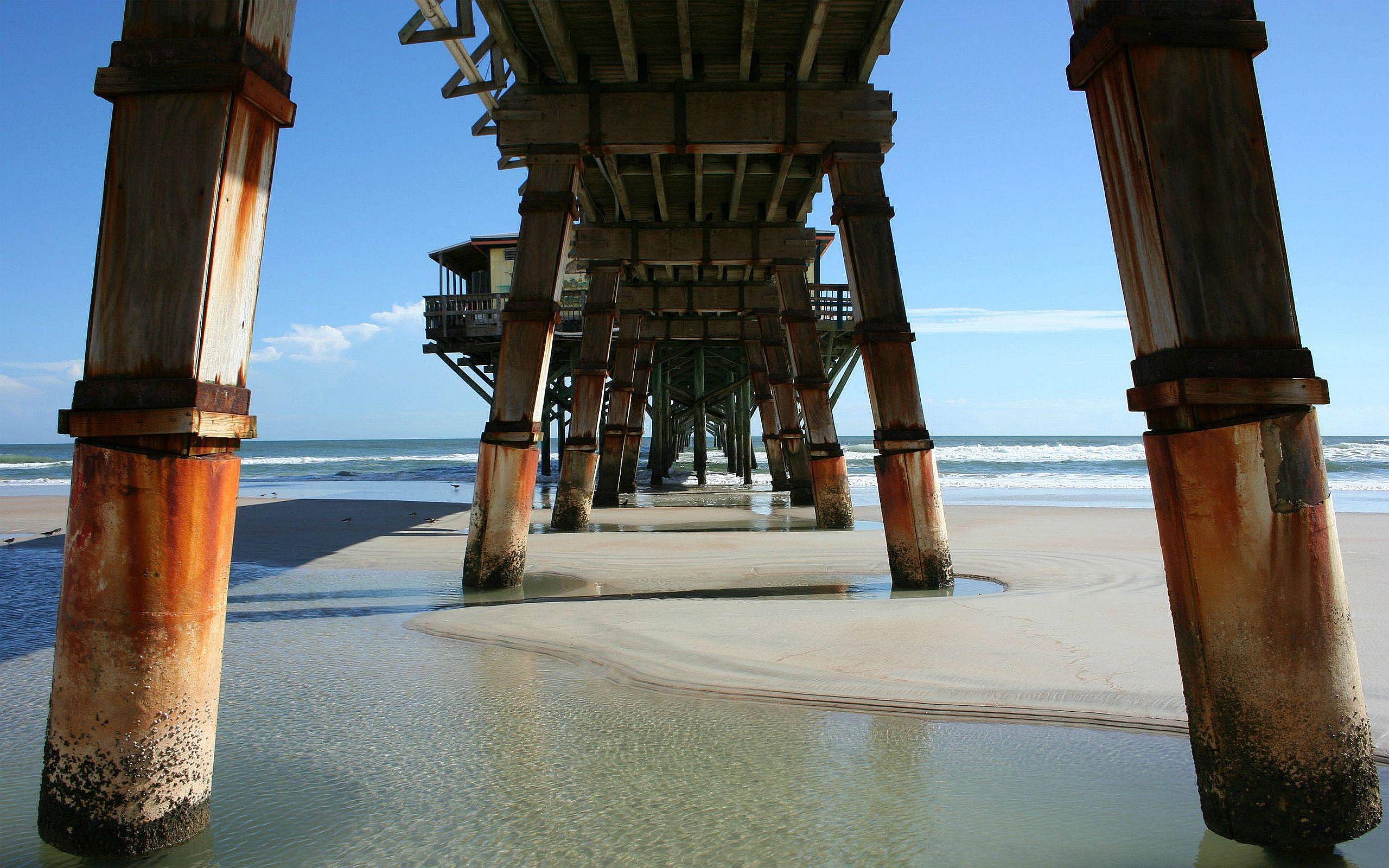 Beach Pier Wallpapers - Top Free Beach Pier Backgrounds - WallpaperAccess