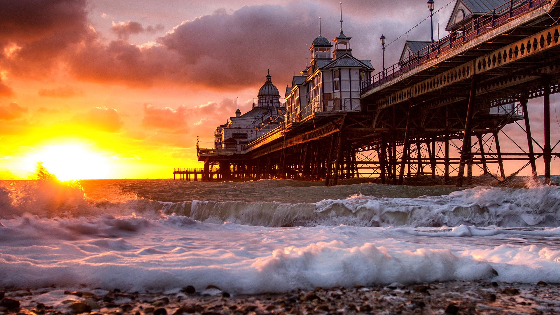 Beach Pier Wallpapers - Top Free Beach Pier Backgrounds - WallpaperAccess