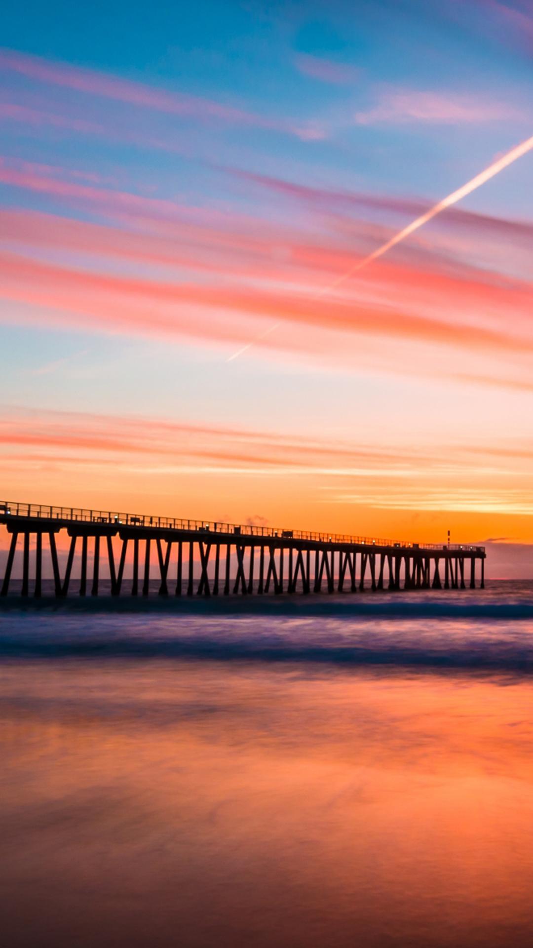 Beach Pier Wallpapers - Top Free Beach Pier Backgrounds - WallpaperAccess