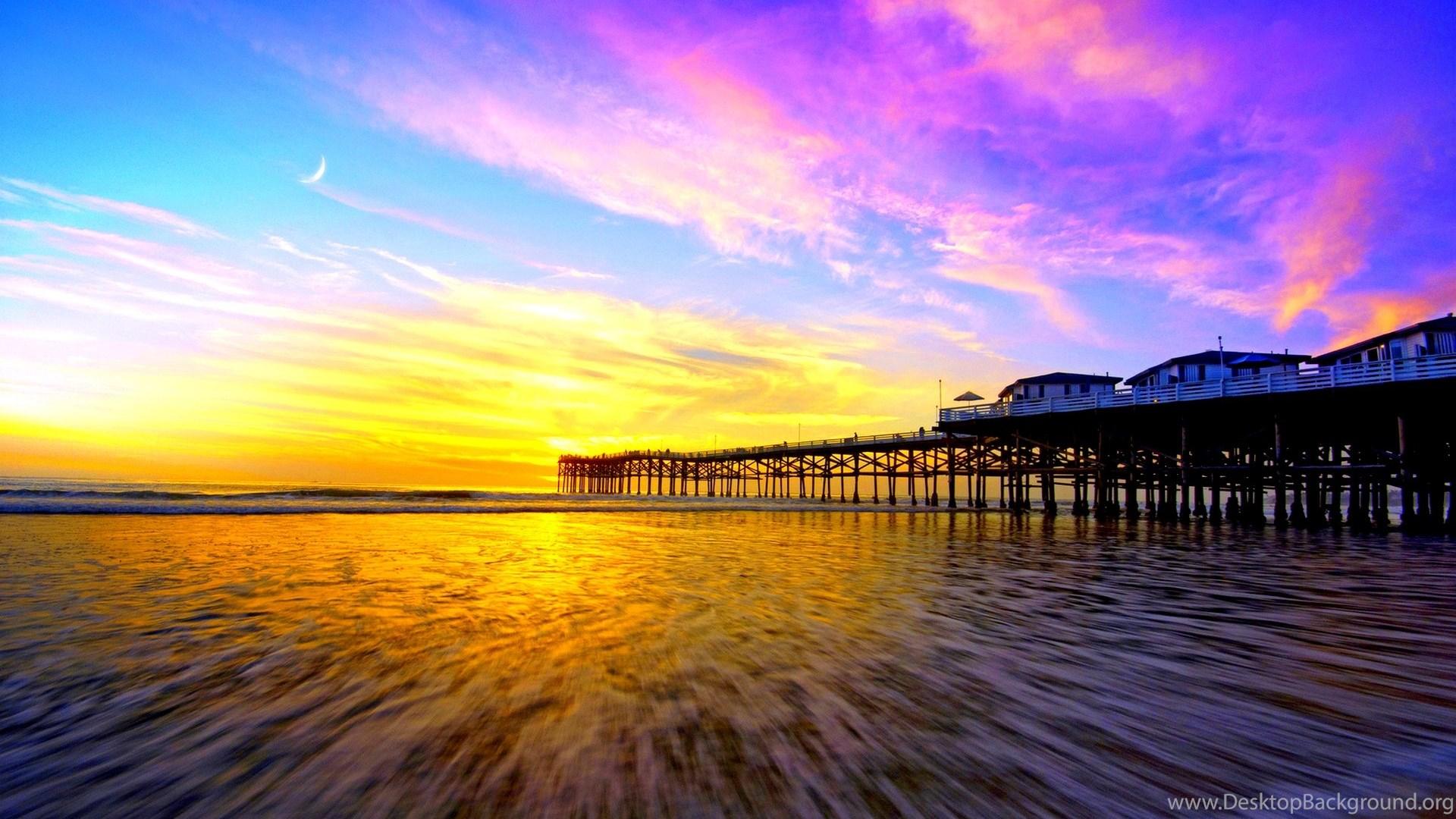 Beach Pier Wallpapers - Top Free Beach Pier Backgrounds - WallpaperAccess