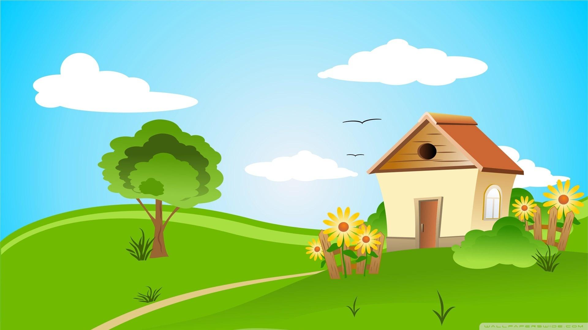 Cartoon House Wallpapers - Top Free Cartoon House Backgrounds ...
