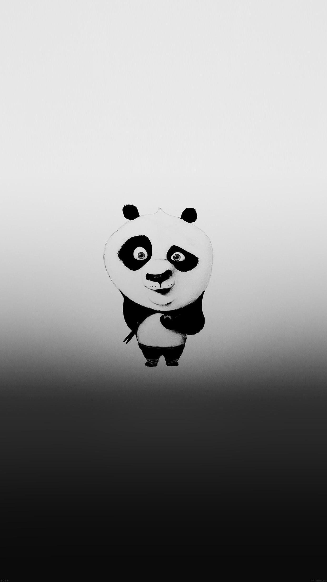 Black Panda Wallpapers - Top Free Black Panda Backgrounds - WallpaperAccess