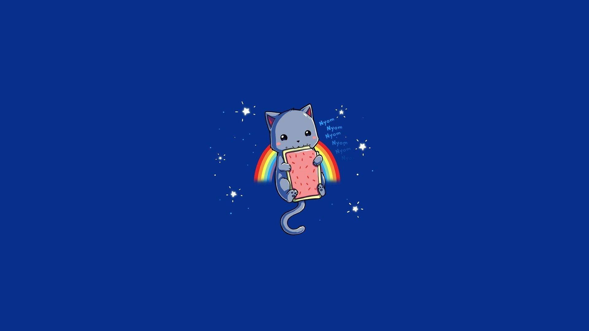 Kawaii Nyan Cat Wallpapers - Top Free Kawaii Nyan Cat Backgrounds ...
