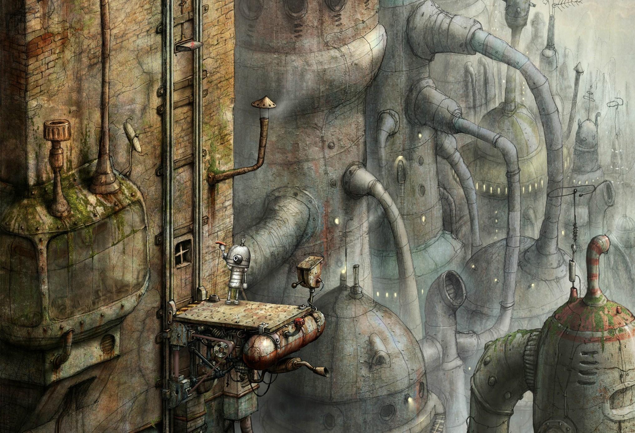 Machinarium Wallpapers - Top Free Machinarium Backgrounds - WallpaperAccess