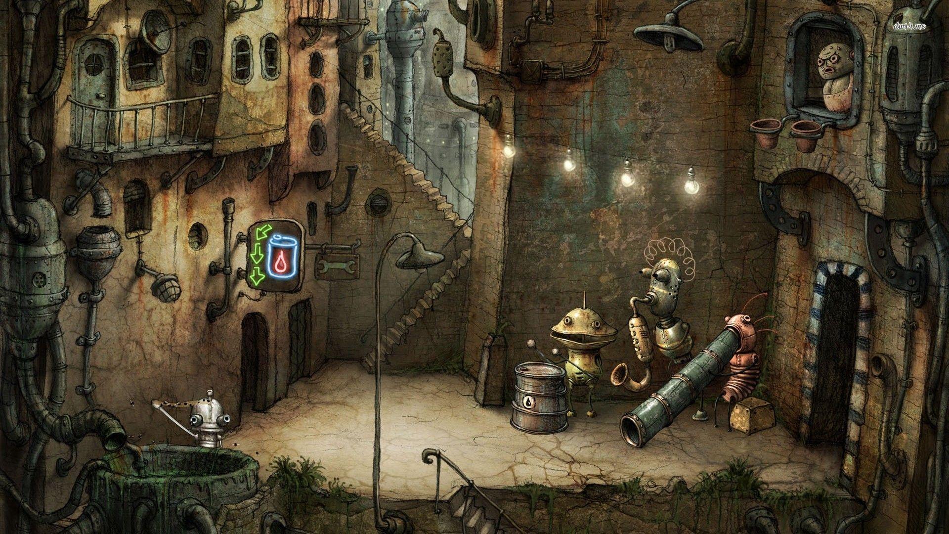 Machinarium Wallpapers - Top Free Machinarium Backgrounds - WallpaperAccess