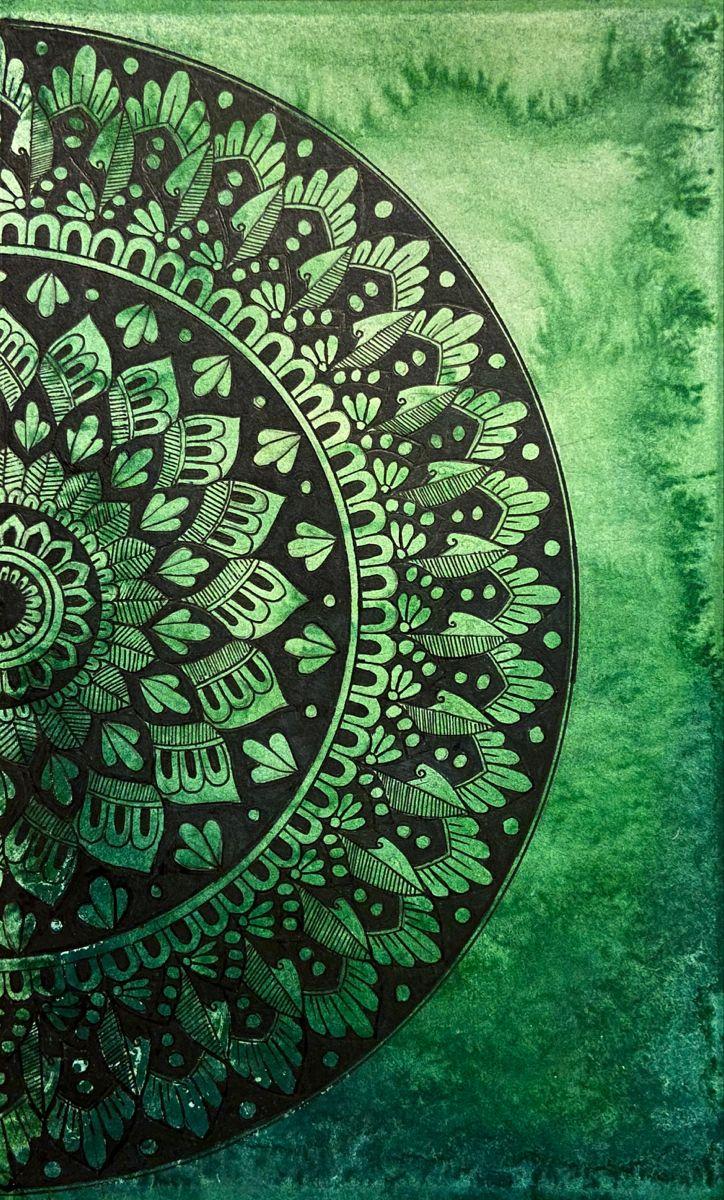 Green Mandala Wallpapers - Top Free Green Mandala Backgrounds ...