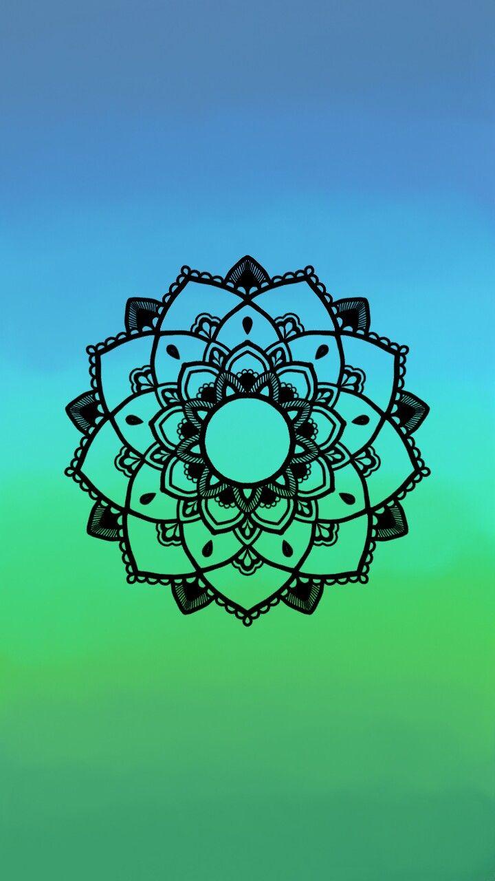 Green Mandala Wallpapers - Top Free Green Mandala Backgrounds ...