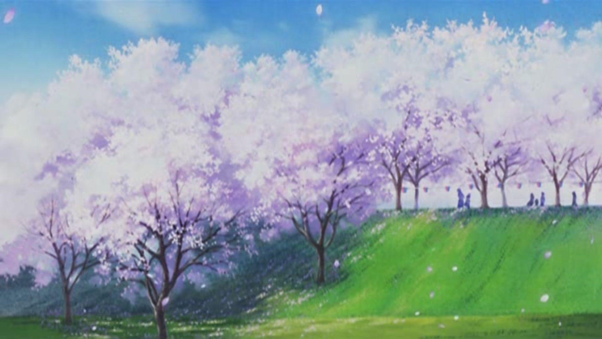 Anime Spring Scenery Wallpapers - Top Free Anime Spring Scenery ...