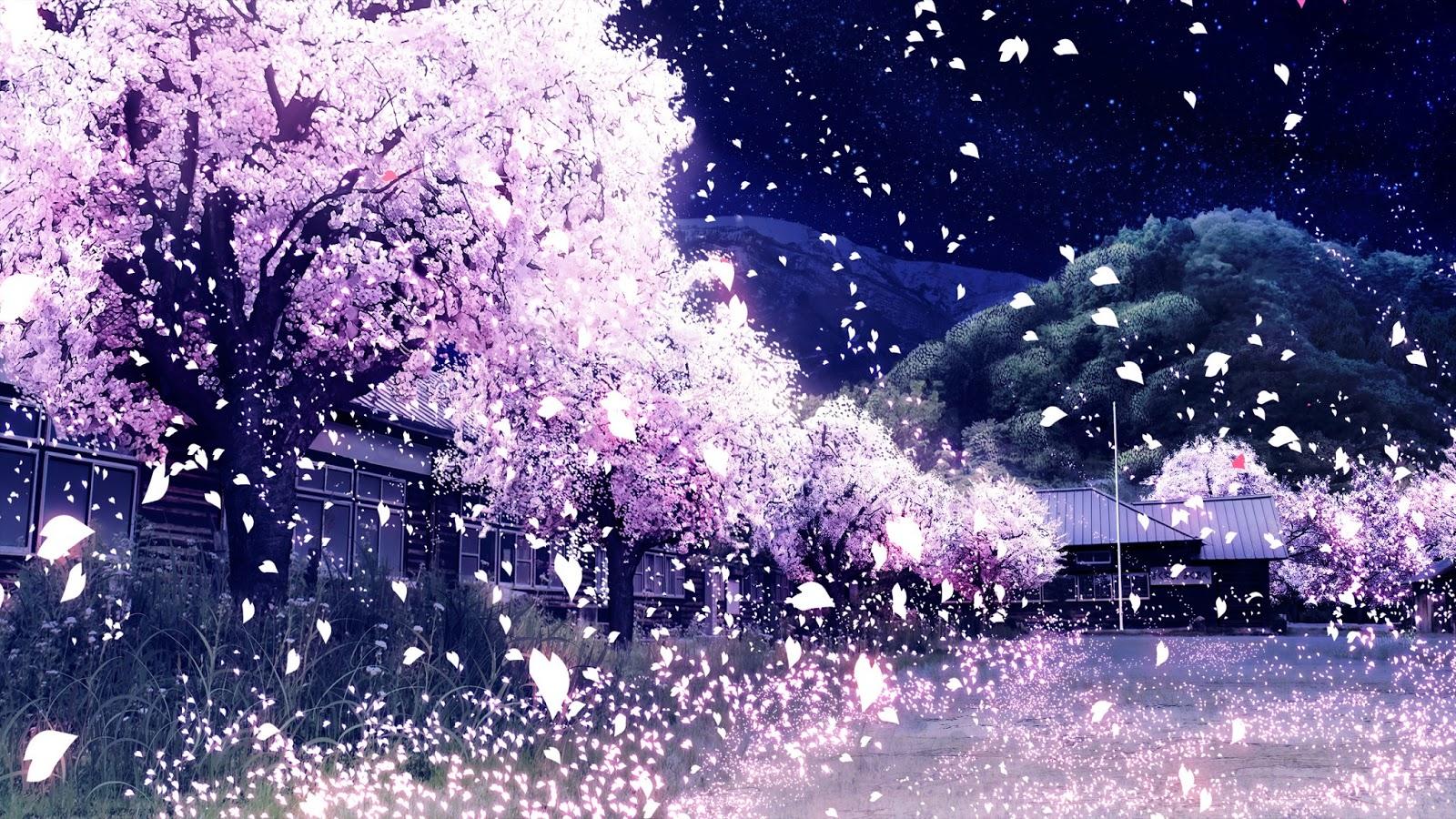 Anime Spring Scenery Wallpapers - Top Free Anime Spring Scenery ...
