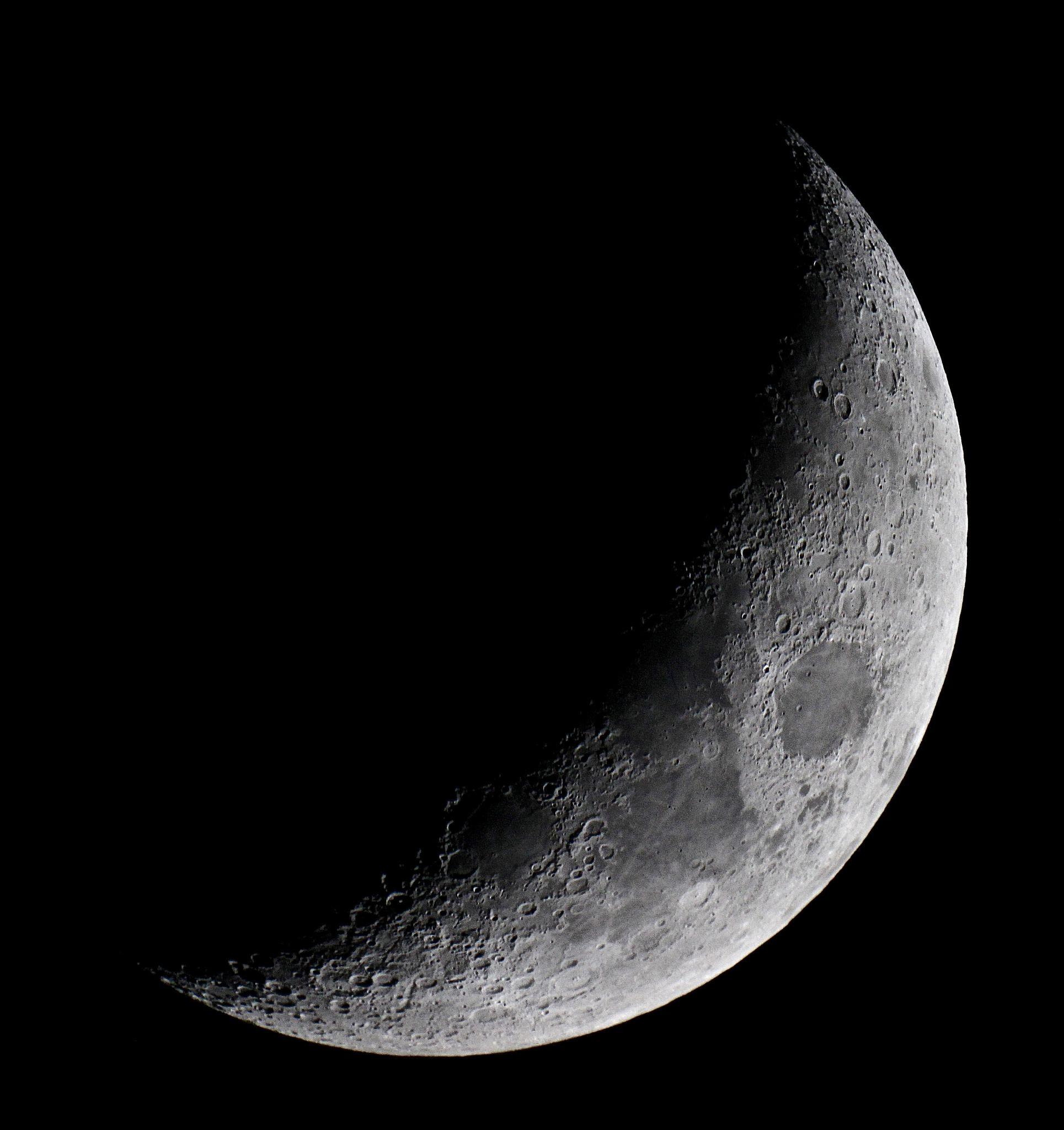 Waxing Crescent Wallpapers - Top Free Waxing Crescent Backgrounds ...