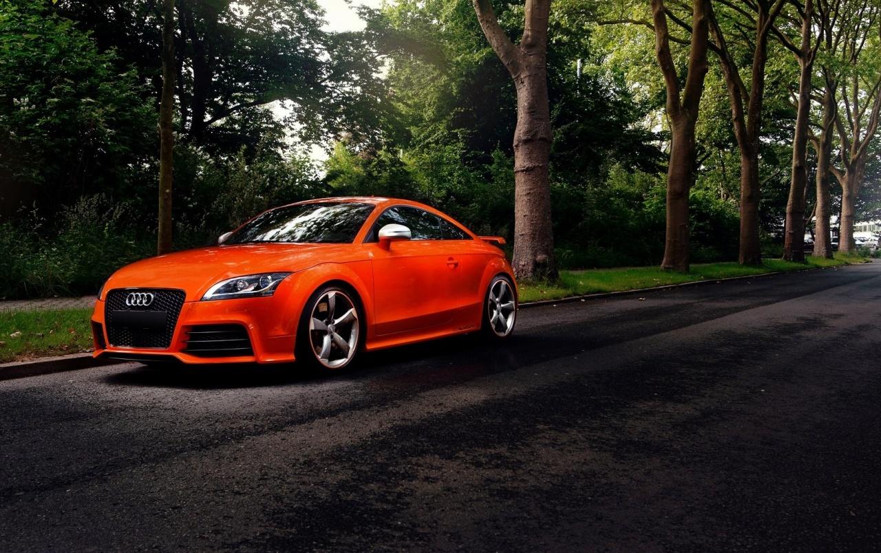 Orange Audi Wallpapers - Top Free Orange Audi Backgrounds - WallpaperAccess
