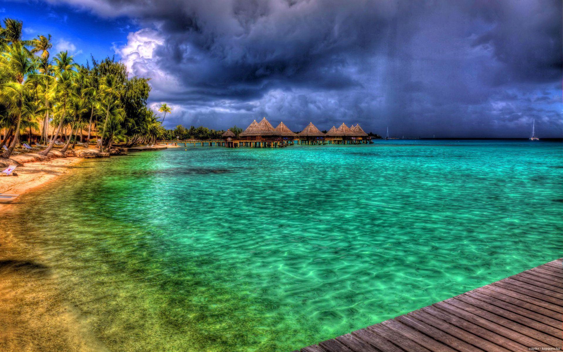 Bora Bora Sunset Desktop Wallpapers - Top Free Bora Bora Sunset Desktop ...