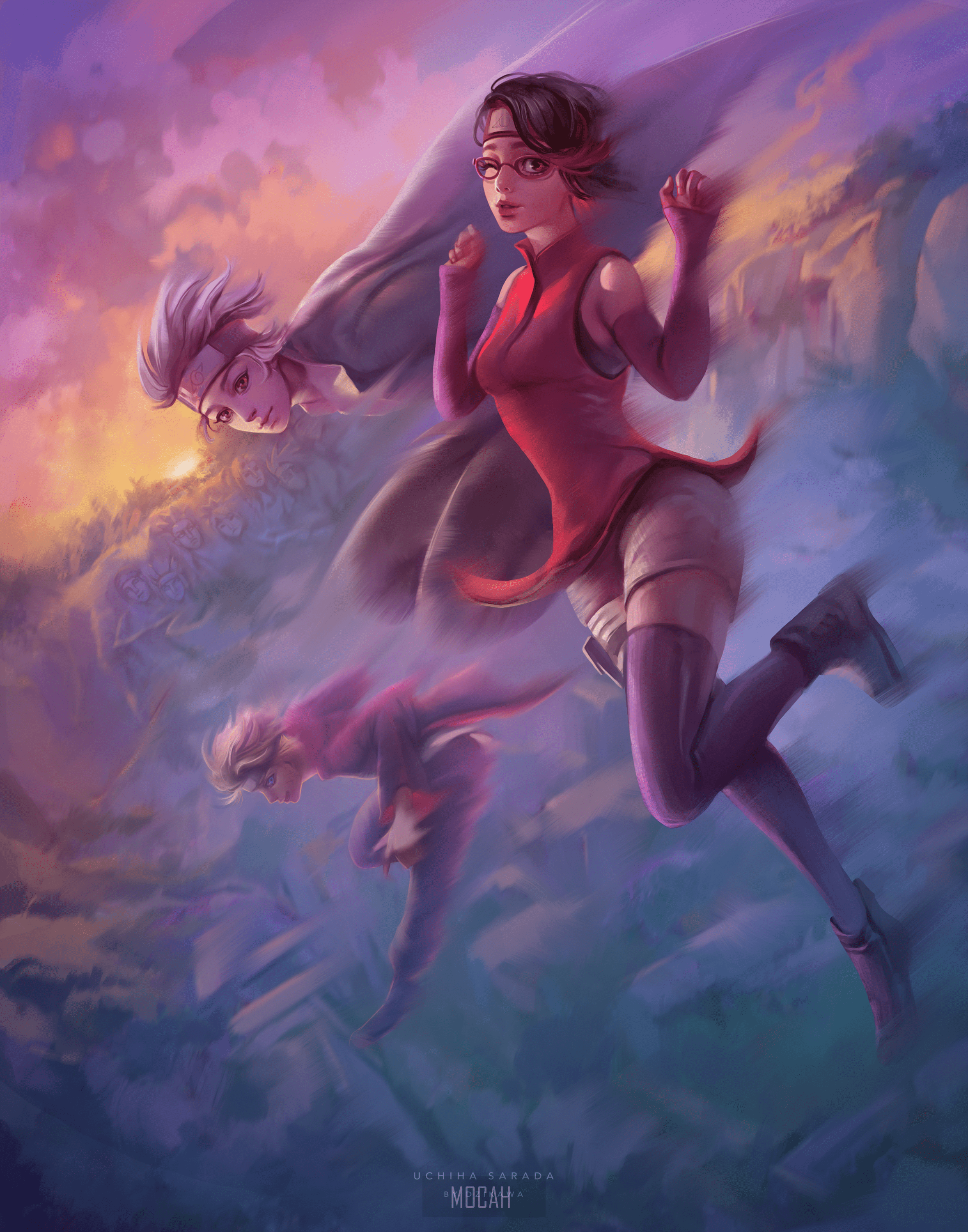 Boruto and Sarada Love Wallpapers - Top Free Boruto and Sarada Love ...