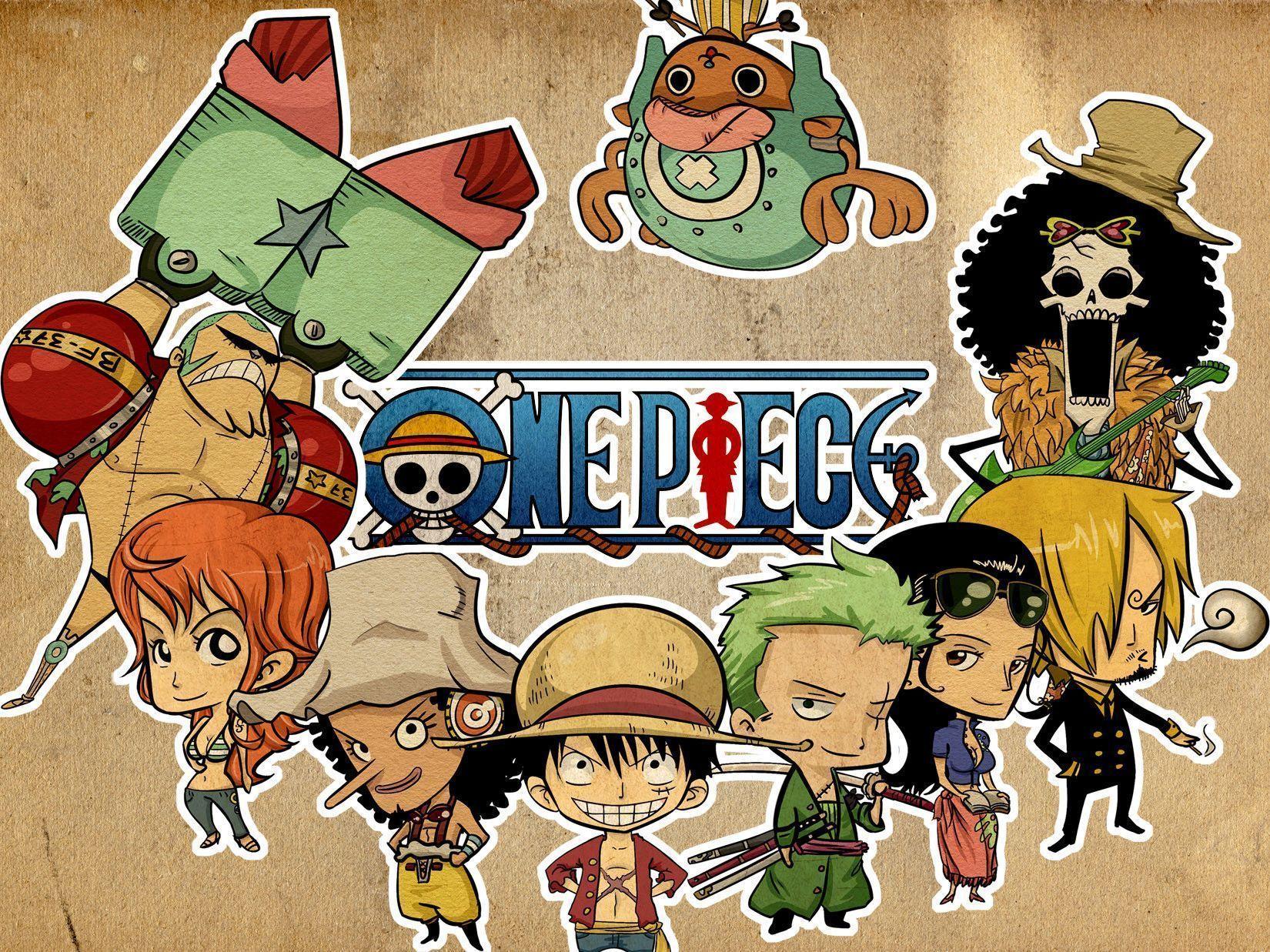 Chibi One Piece Wallpapers Top Free Chibi One Piece Backgrounds Wallpaperaccess