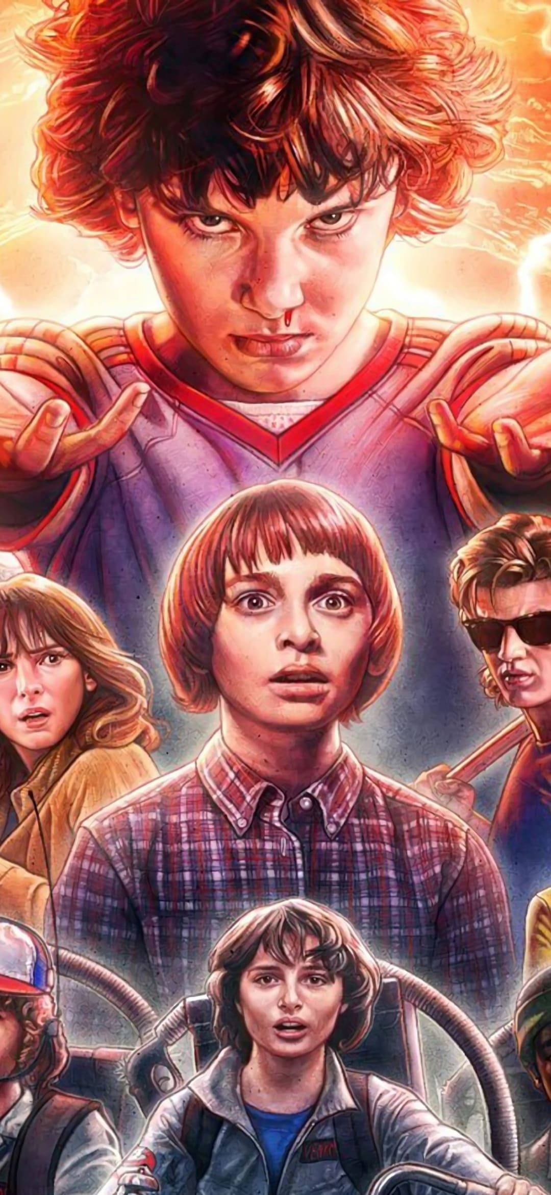 Stranger Things Cartoon Wallpapers - Top Free Stranger Things Cartoon ...