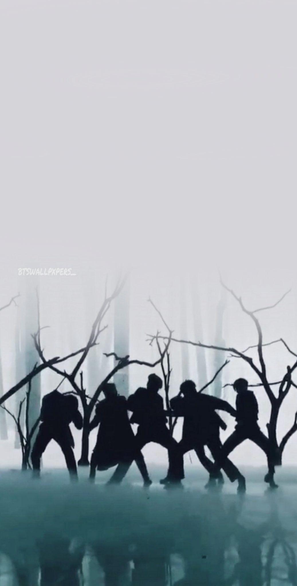 BTS Silhouette Wallpapers - Top Free BTS Silhouette Backgrounds ...