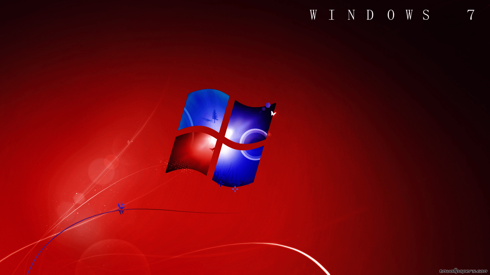 Windows 7 Red Wallpapers - Top Free Windows 7 Red Backgrounds ...