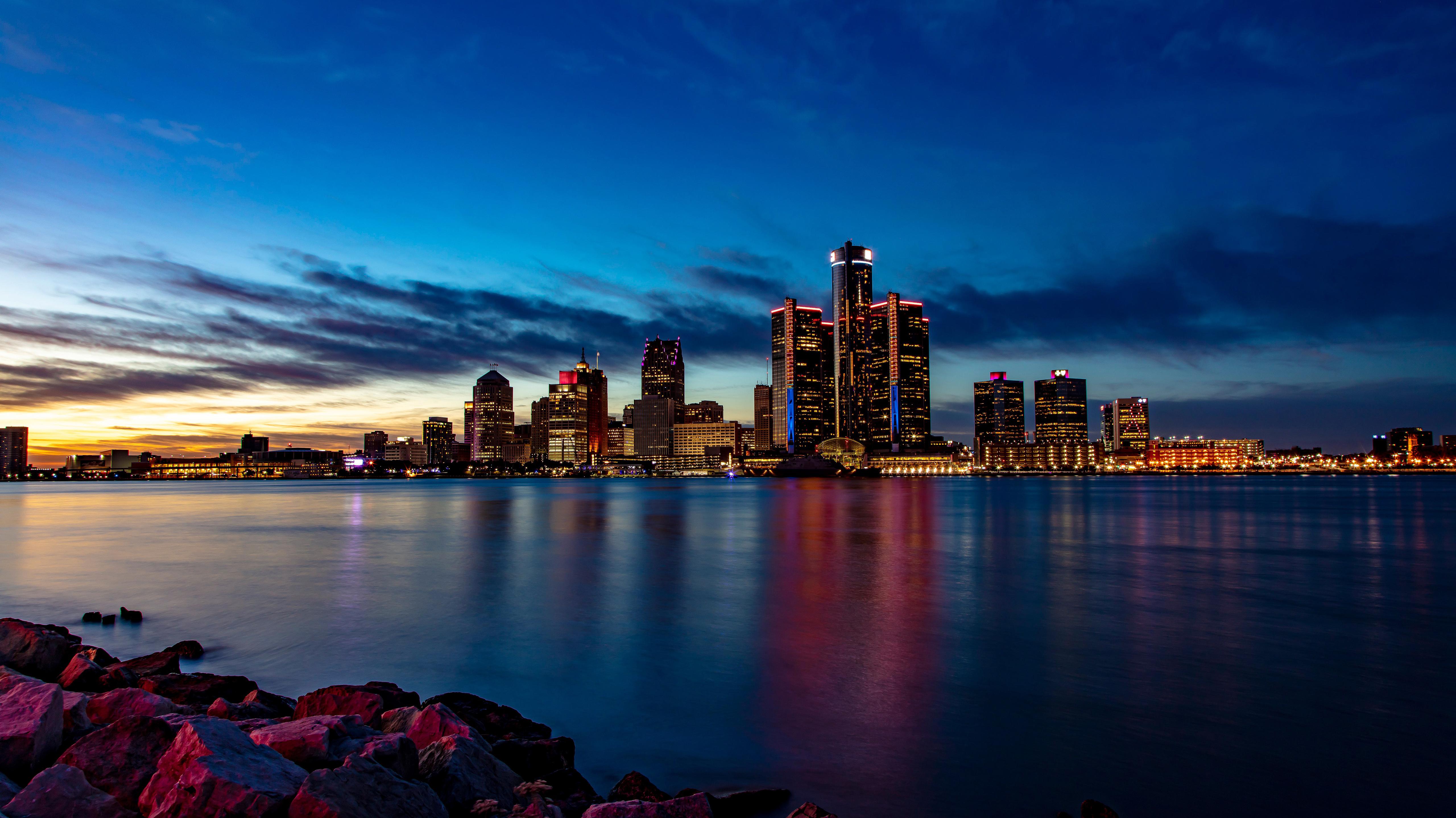 Downtown Detroit Wallpapers - Top Free Downtown Detroit Backgrounds ...