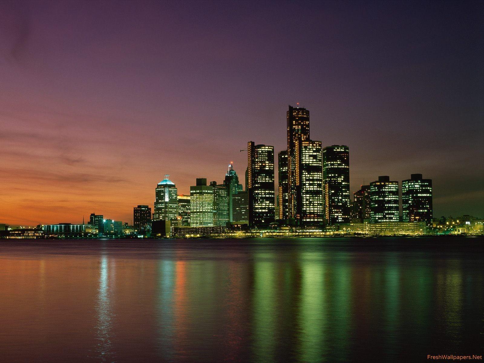Downtown Detroit Wallpapers - Top Free Downtown Detroit Backgrounds ...