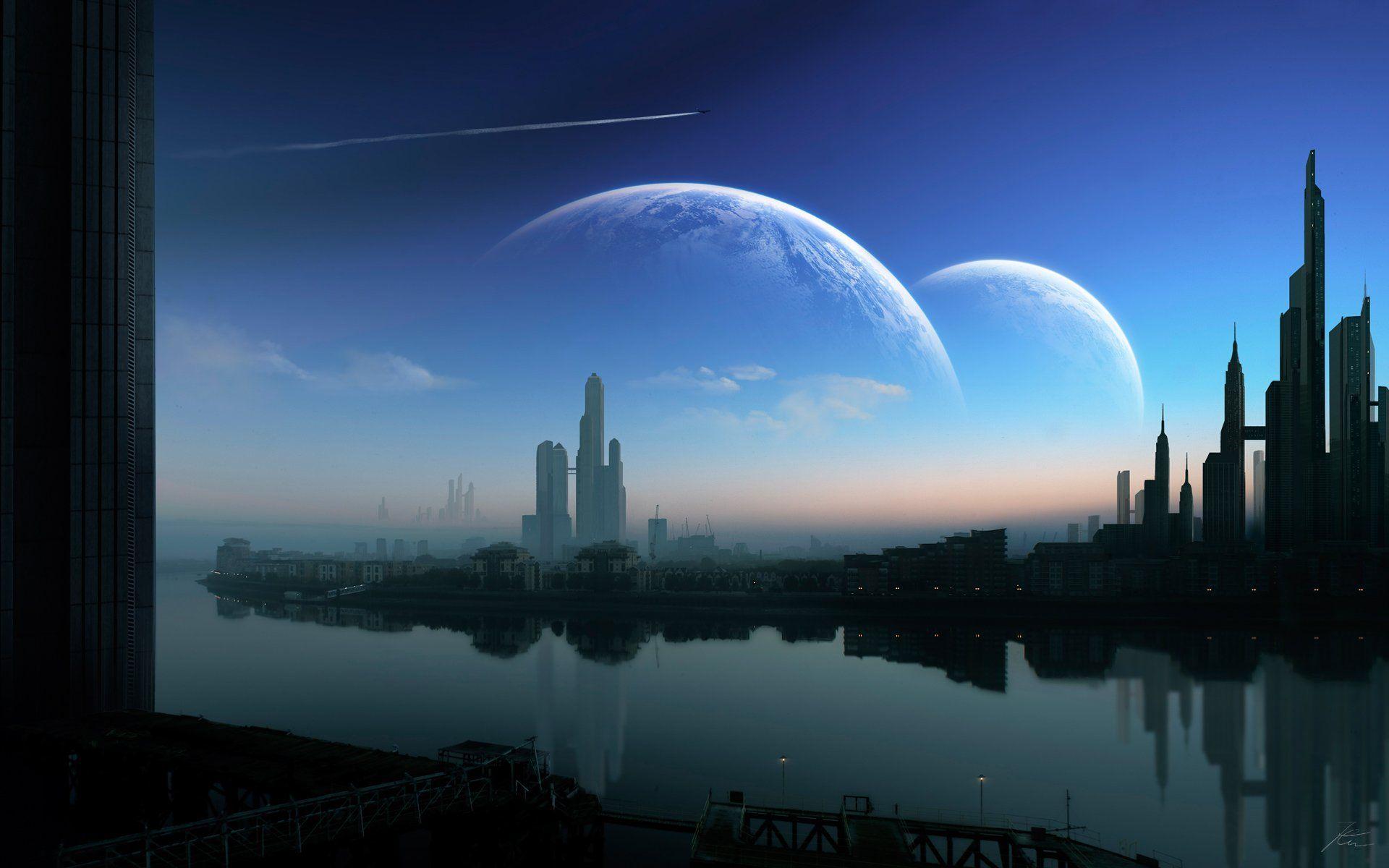 Futuristic Planet Wallpapers - Top Free Futuristic Planet Backgrounds ...