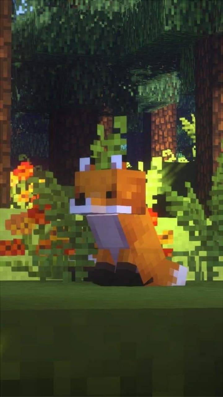 Minecraft Fox Wallpapers - Top Free Minecraft Fox Backgrounds ...