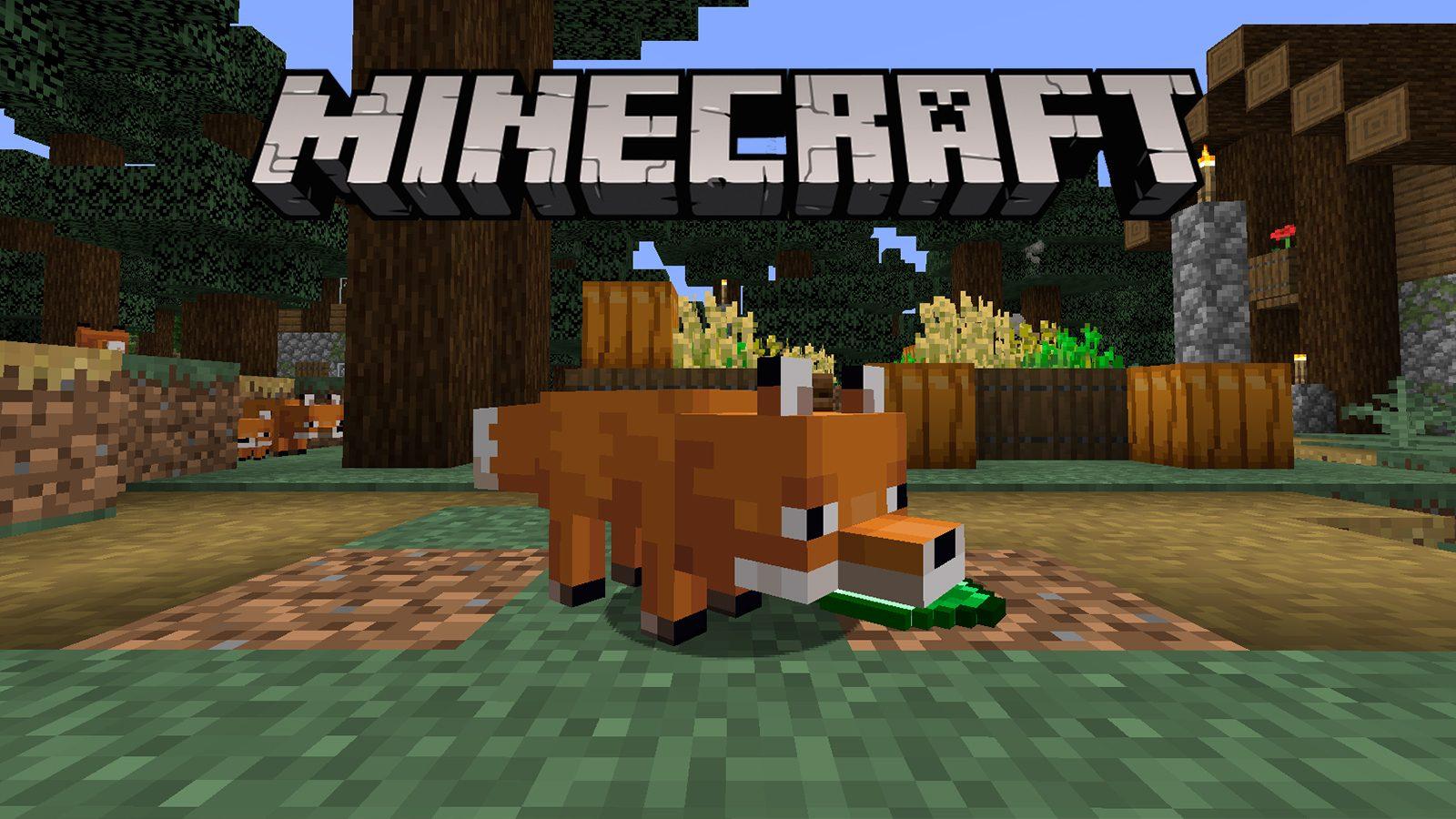 Minecraft Fox Wallpapers - Top Free Minecraft Fox Backgrounds ...