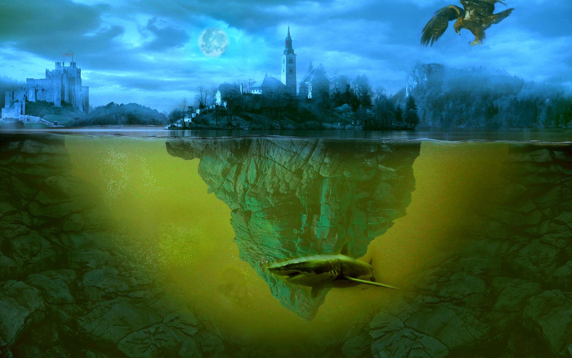 Underwater Castle Wallpapers - Top Free Underwater Castle Backgrounds ...