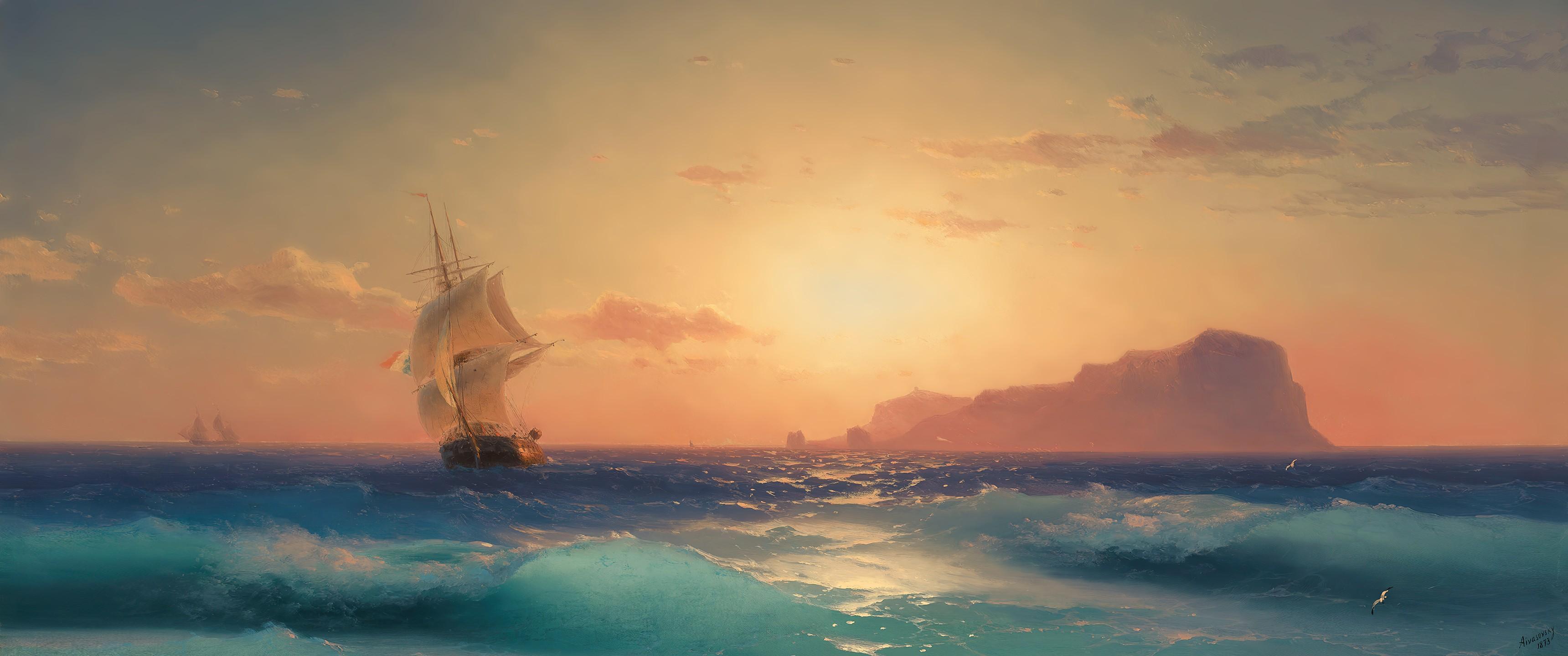 Sea Ship Wallpapers - Top Free Sea Ship Backgrounds - WallpaperAccess