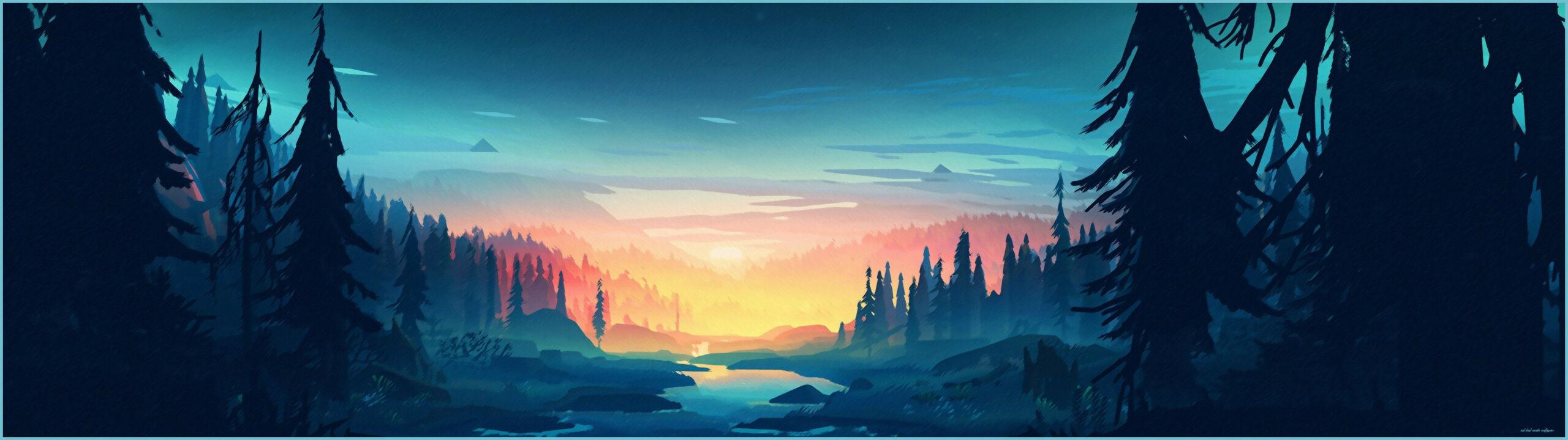 Dual Monitor Blue Wallpapers - Top Free Dual Monitor Blue Backgrounds ...