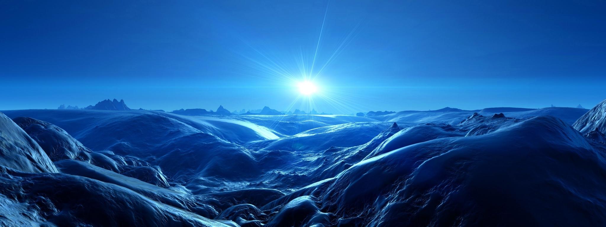 Dual Monitor Blue Wallpapers - Top Free Dual Monitor Blue Backgrounds ...