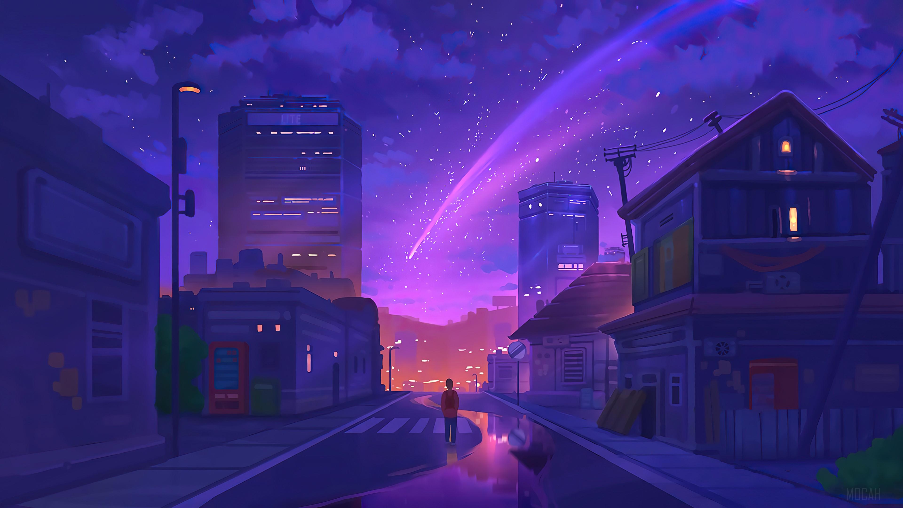Purple Lofi Wallpapers - Top Free Purple Lofi Backgrounds - WallpaperAccess