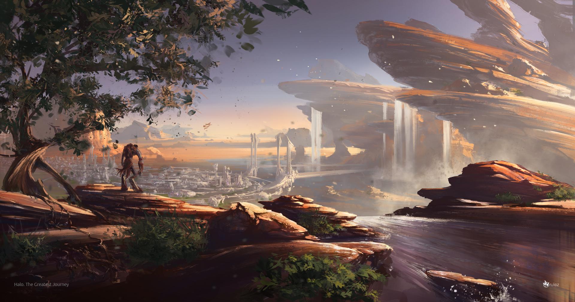 Halo Landscape Wallpapers - Top Free Halo Landscape Backgrounds ...