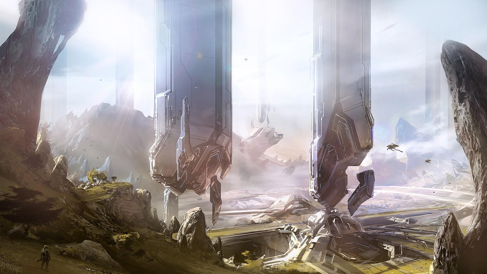 Halo Landscape Wallpapers - Top Free Halo Landscape Backgrounds ...