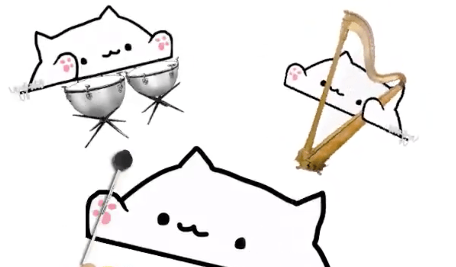 Bongo Cat Meme Wallpapers - Top Free Bongo Cat Meme Backgrounds ...