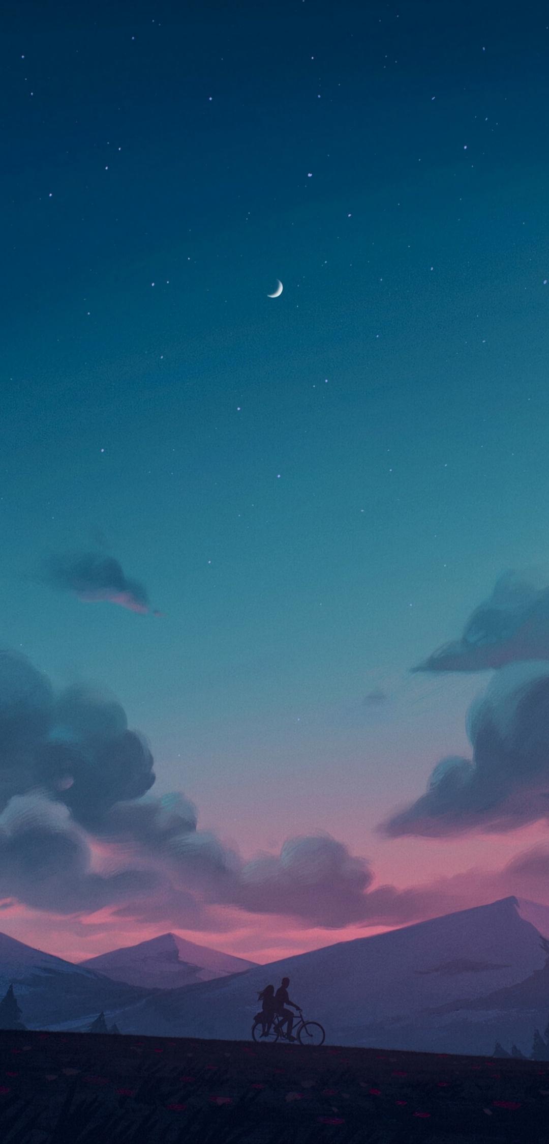 Night Sky Art Wallpapers - Top Free Night Sky Art Backgrounds ...