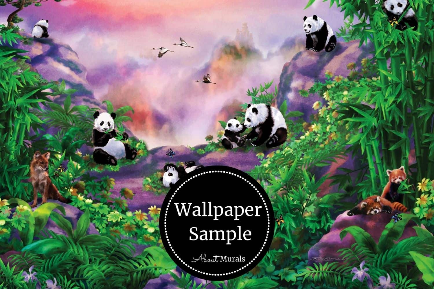 Cute Purple Panda Wallpapers - Top Free Cute Purple Panda Backgrounds ...