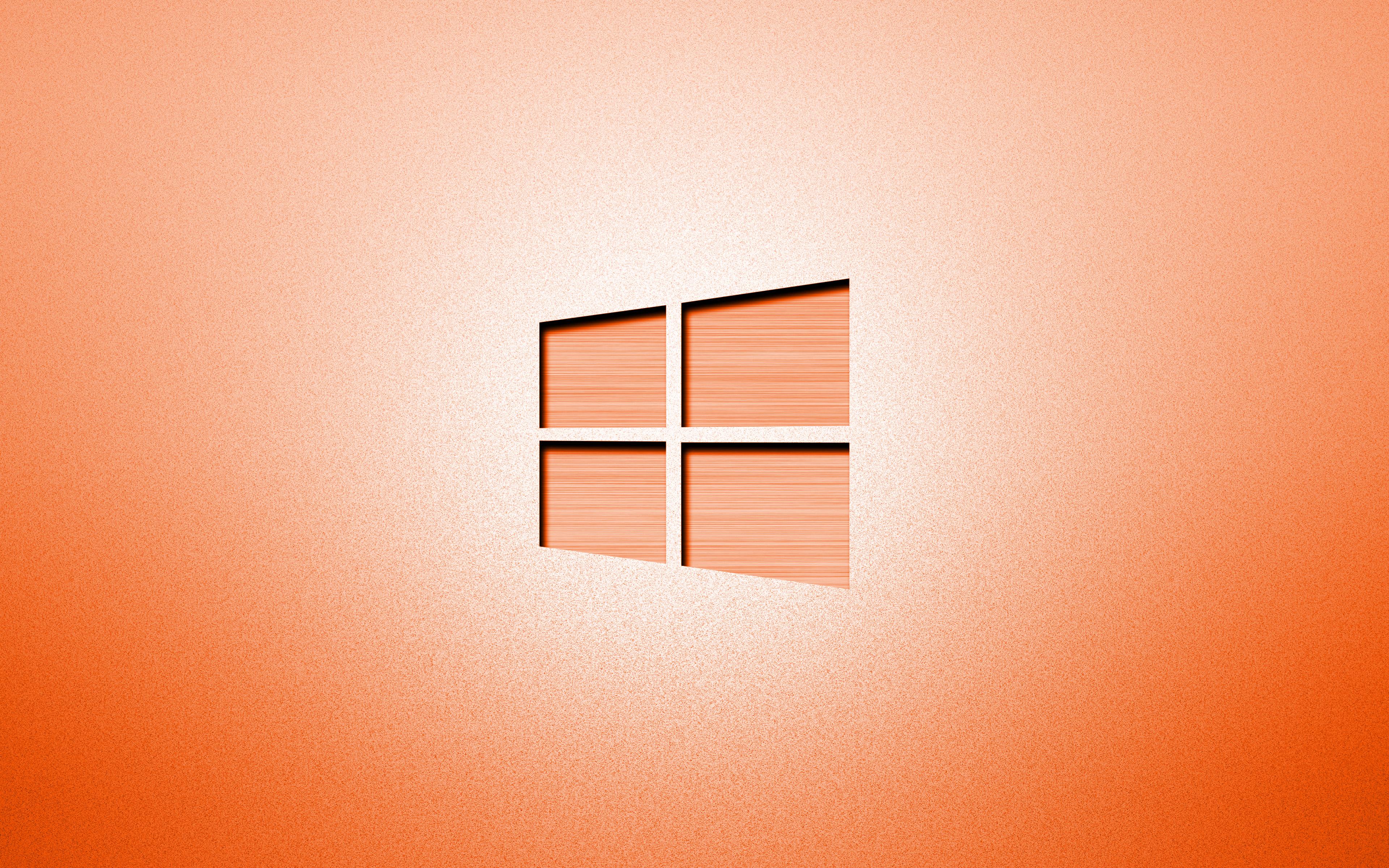 Orange Windows Logo Wallpapers - Top Free Orange Windows Logo ...