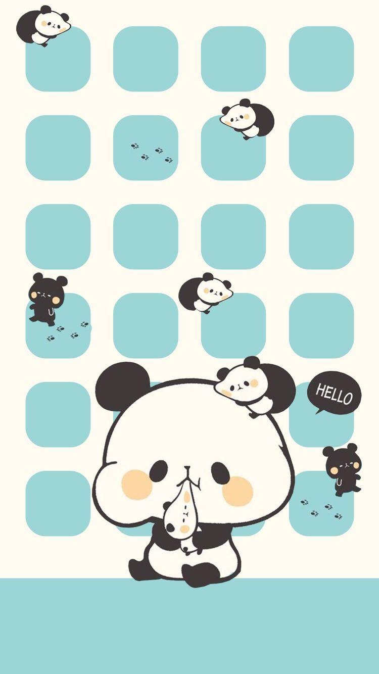 Kawaii Panda iPhone Wallpapers - Top Free Kawaii Panda iPhone ...