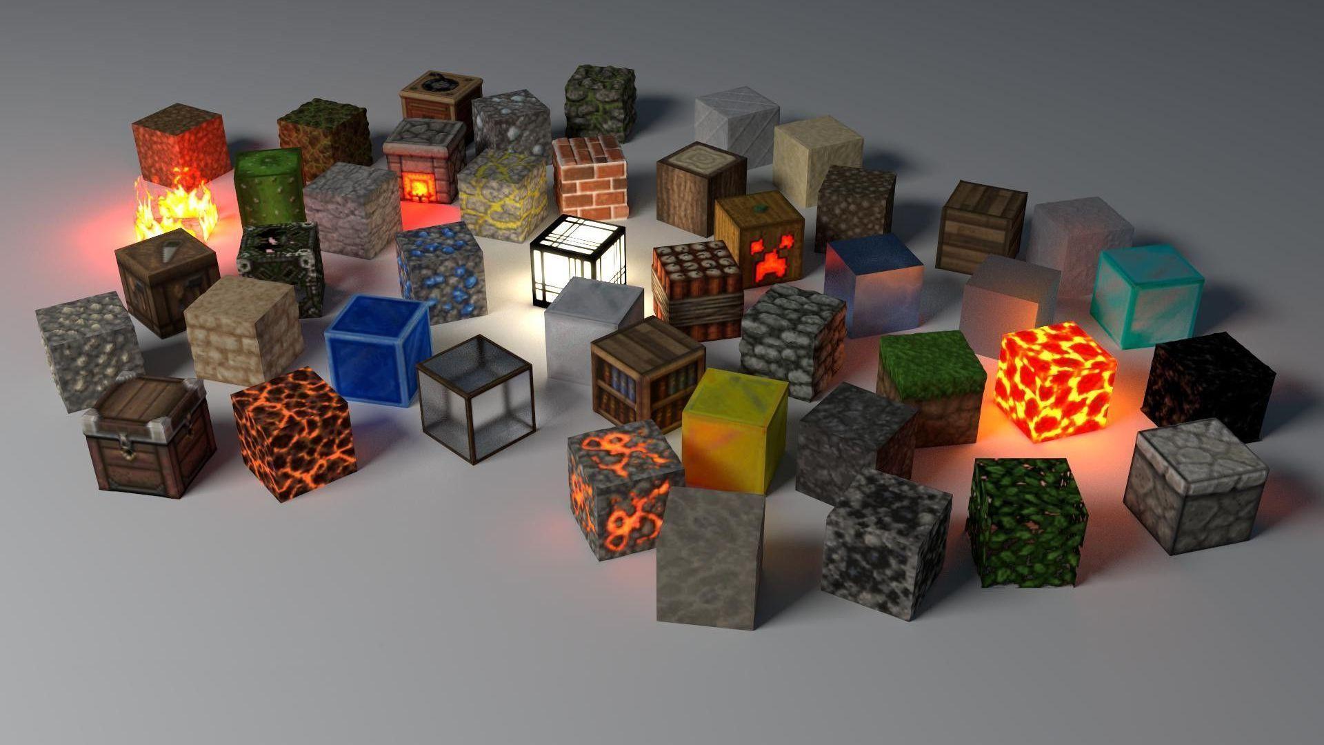 Minecraft Block Wallpapers - Top Free Minecraft Block Backgrounds ...