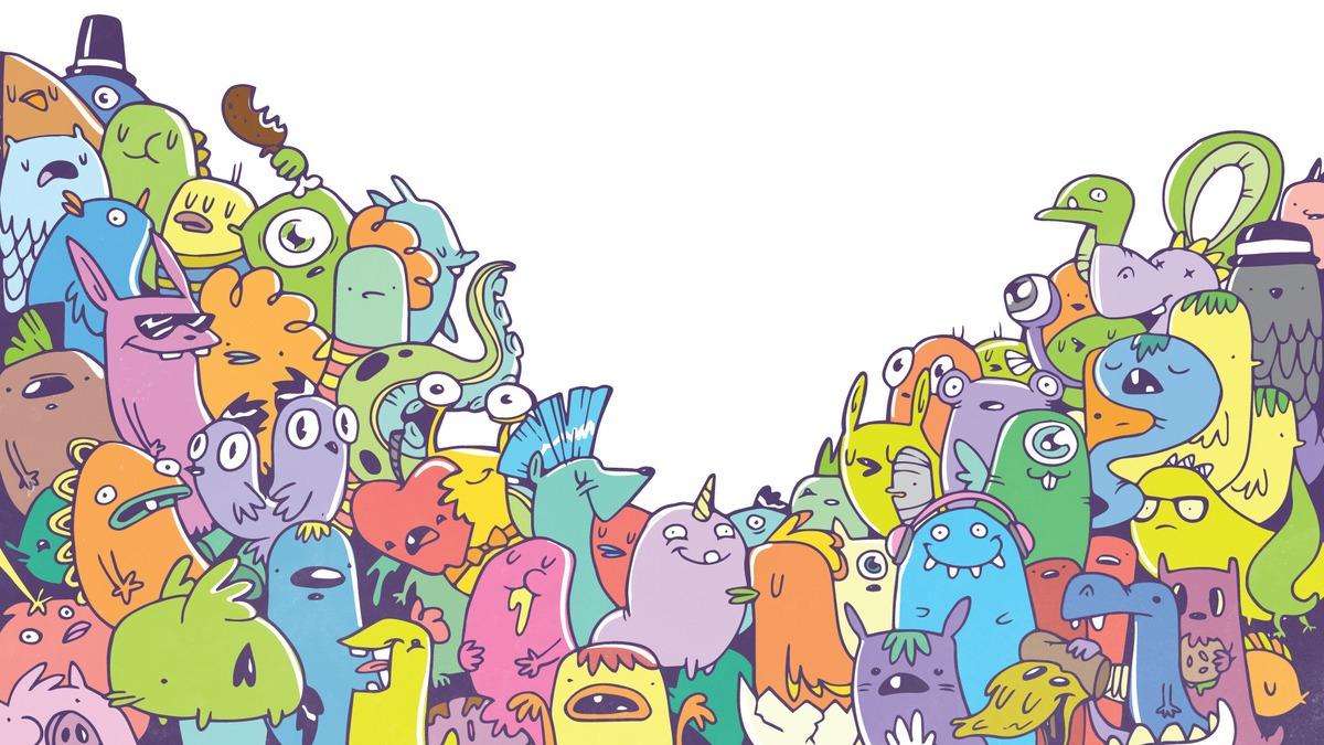 Doodle Cat Wallpapers - Top Free Doodle Cat Backgrounds - WallpaperAccess