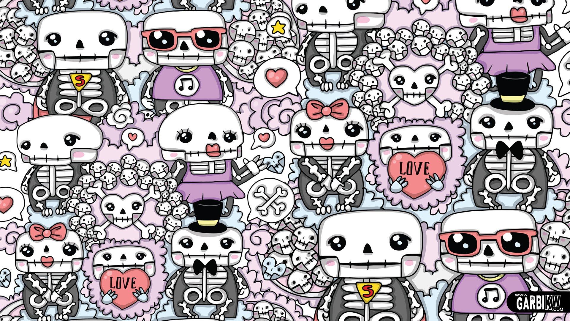 Cute Doodle Wallpapers - Top Free Cute Doodle Backgrounds - WallpaperAccess