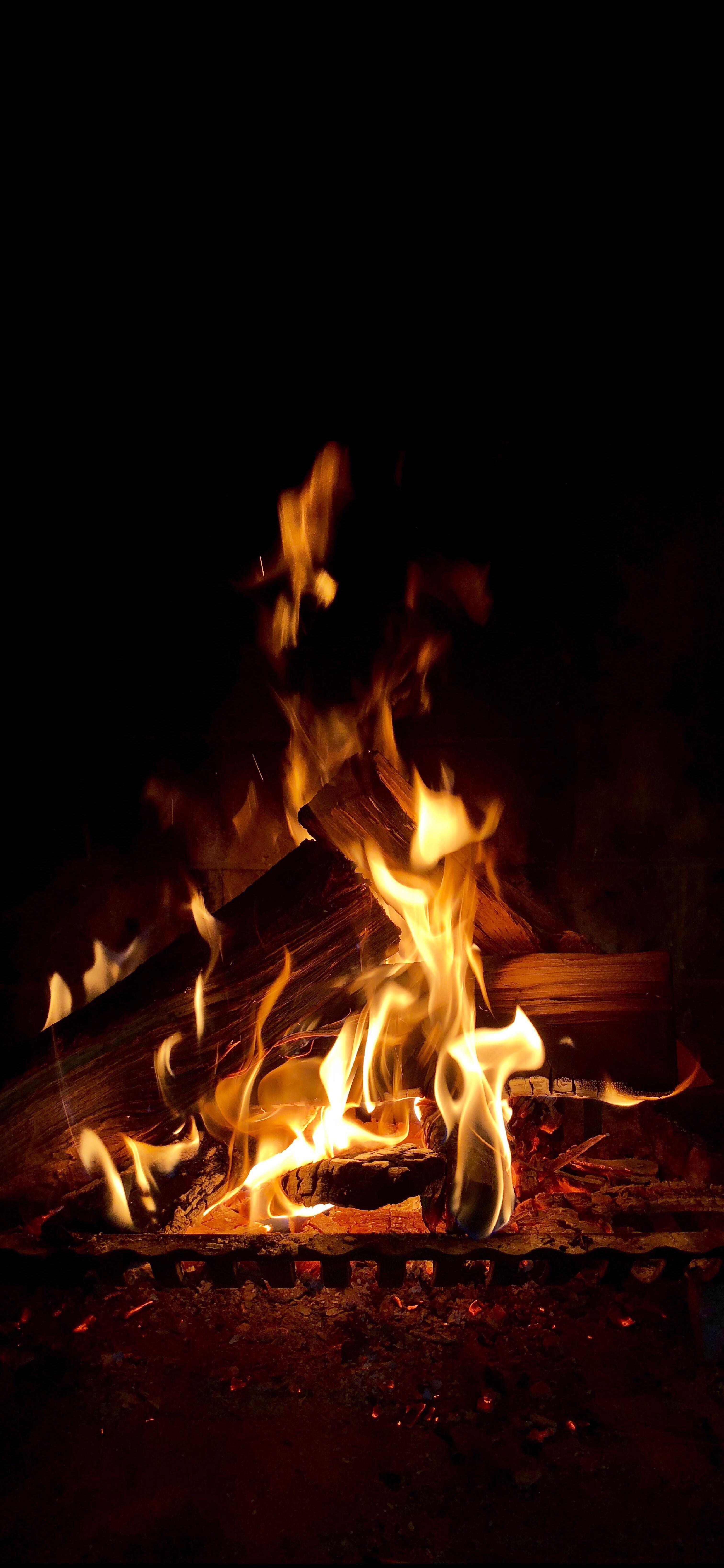 Fireplace iPhone Wallpapers - Top Free Fireplace iPhone Backgrounds ...