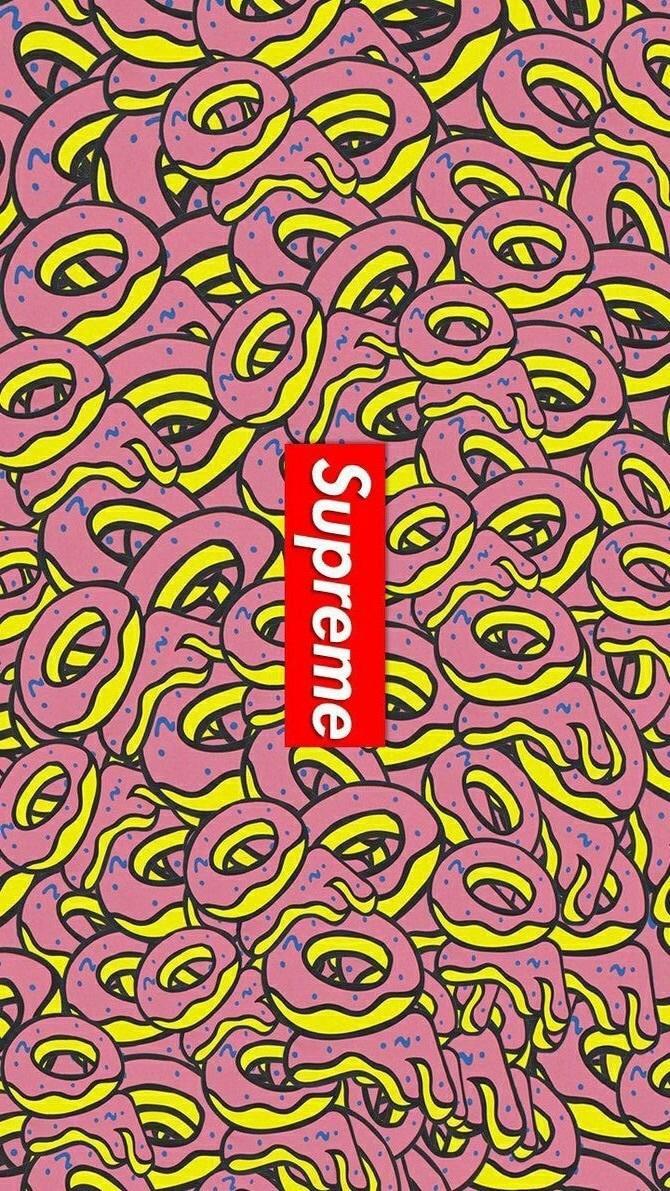 Supreme Donuts Wallpapers - Top Free Supreme Donuts Backgrounds ...
