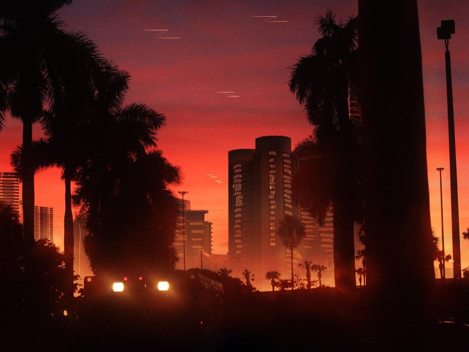 Neon Sunrise Wallpapers - Top Free Neon Sunrise Backgrounds ...