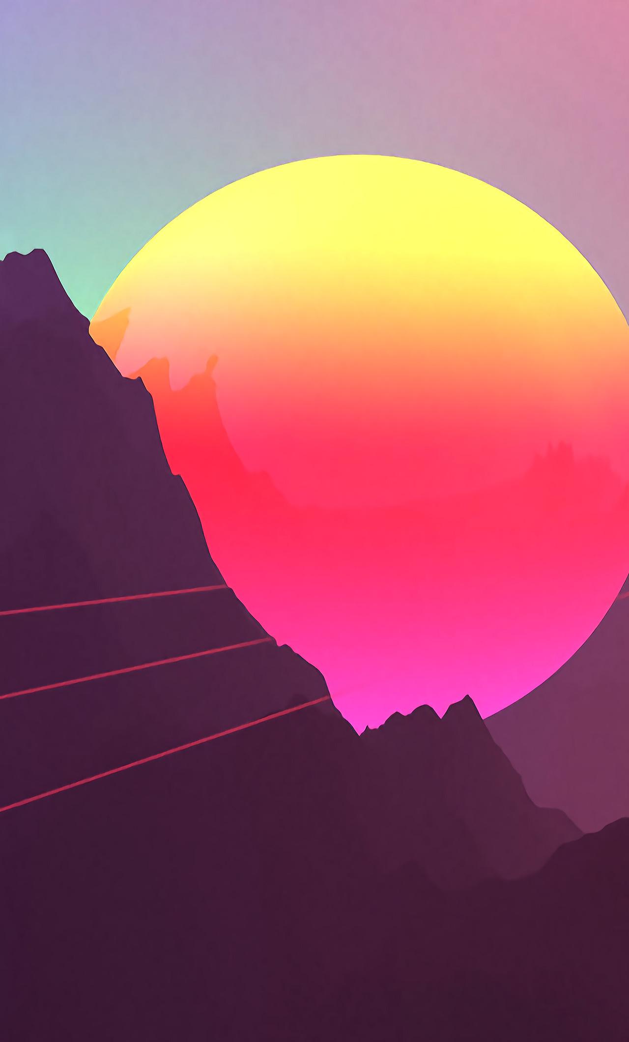 Neon Sunrise Wallpapers - Top Free Neon Sunrise Backgrounds ...