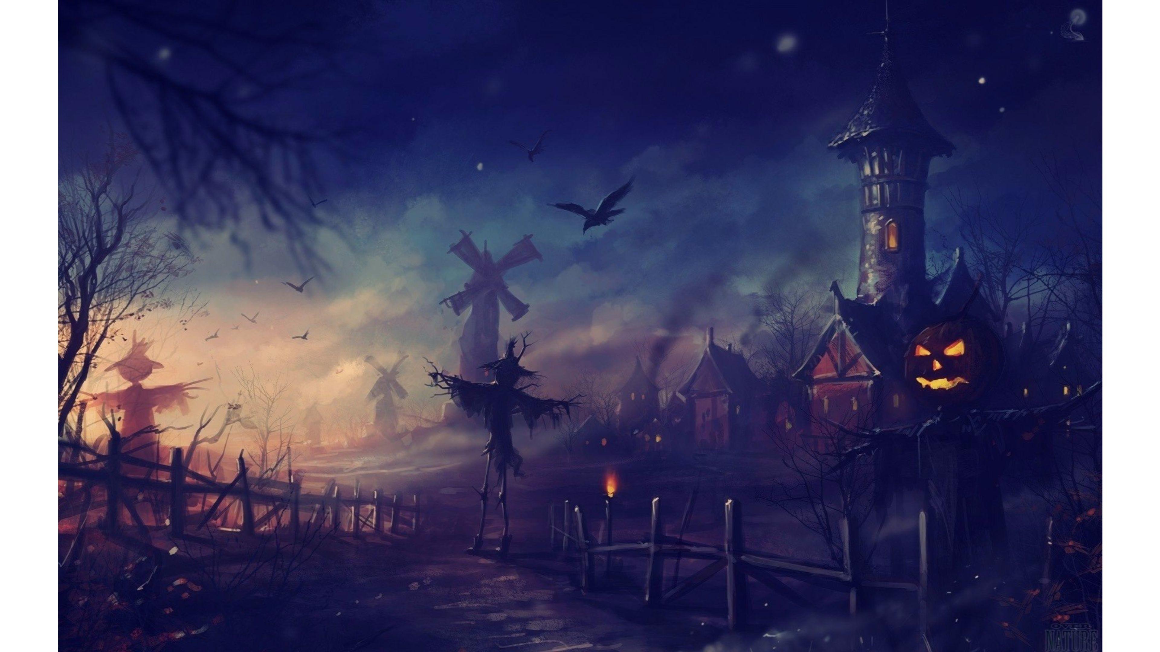 Scary Halloween 4K Wallpapers - Top Free Scary Halloween 4K Backgrounds ...