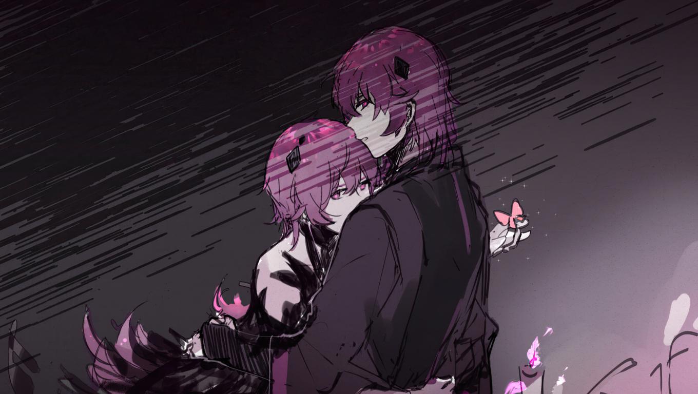 Anime Couple Desktop Wallpapers - Top Free Anime Couple Desktop ...