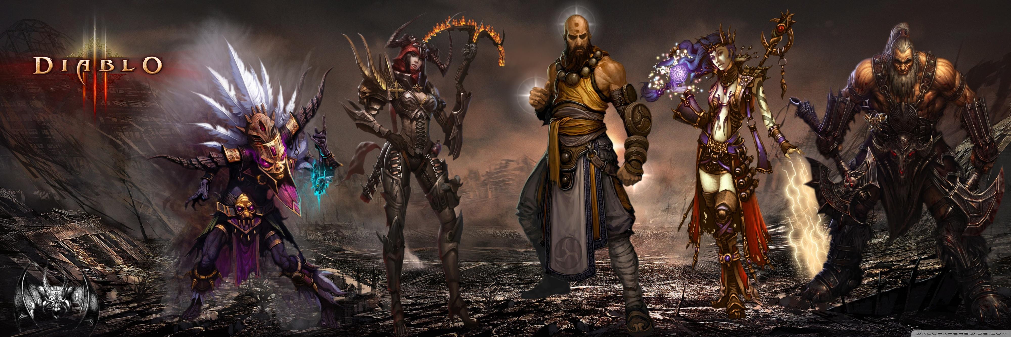 Diablo Dual Screen Wallpapers - Top Free Diablo Dual Screen Backgrounds ...