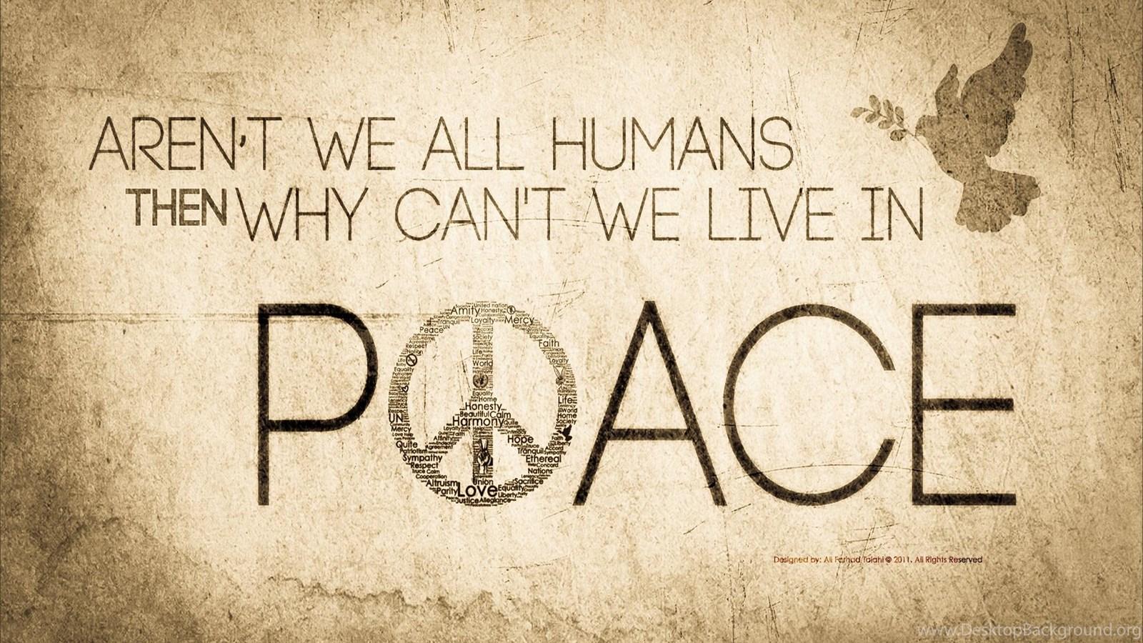 Peace Quotes Wallpapers - Top Free Peace Quotes Backgrounds ...